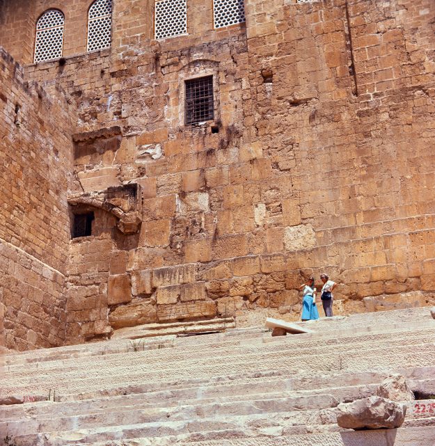 Double Gate and southern steps, db7708000109 | Jerusalem Perspective