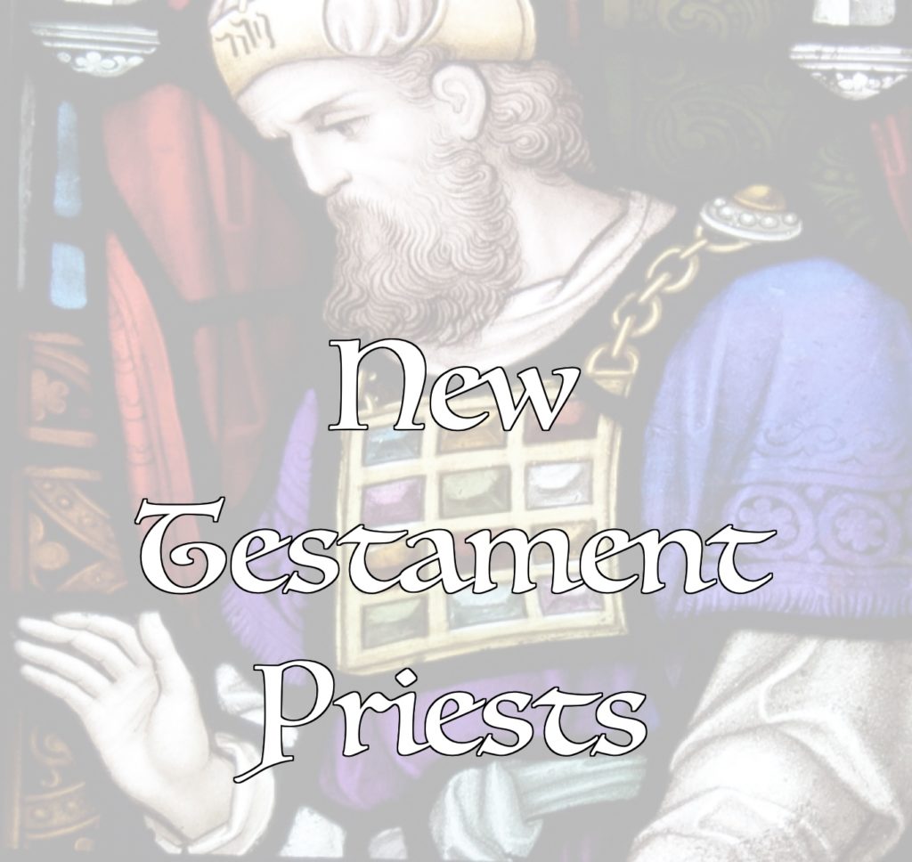 Article Series: New Testament Priests | Jerusalem Perspective