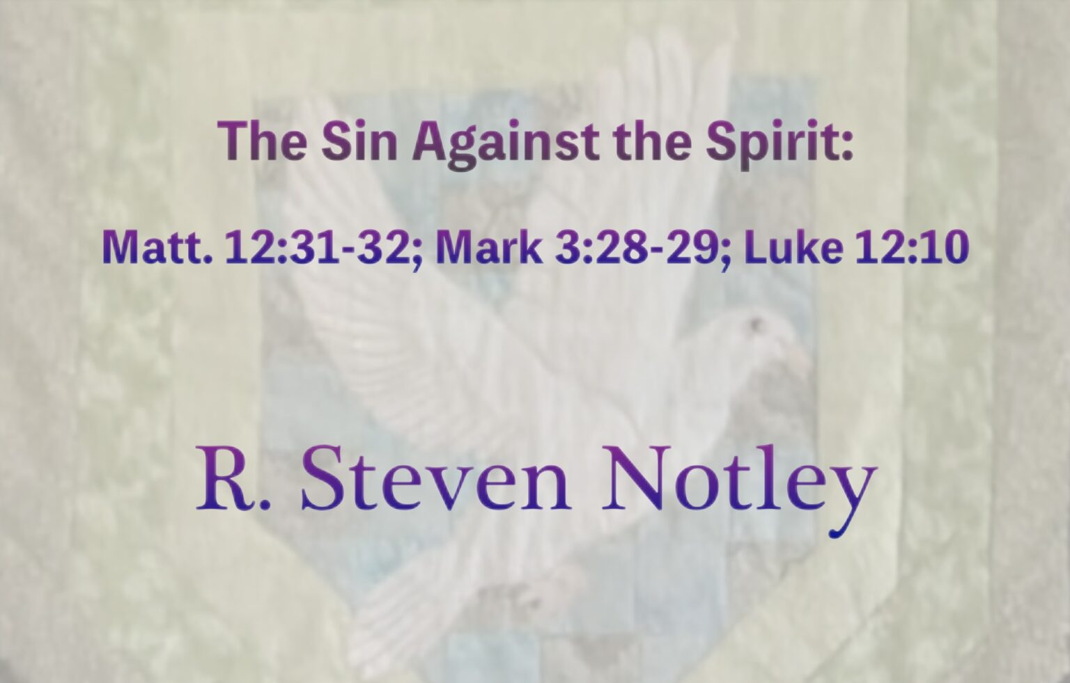 Christ’s Folded Napkin (John 20:7): Is it significant that the napkin ...